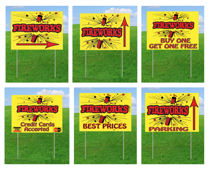 Yard & Regulation Signs – Mile High Inflatables