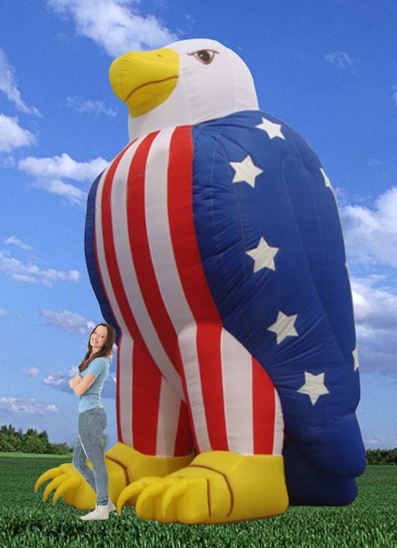 Inflatable - Eagle Closed Wing 13’ – Mile High Inflatables