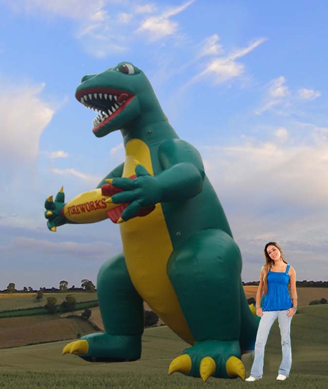 Inflatable - Godzilla 13’ – Mile High Inflatables