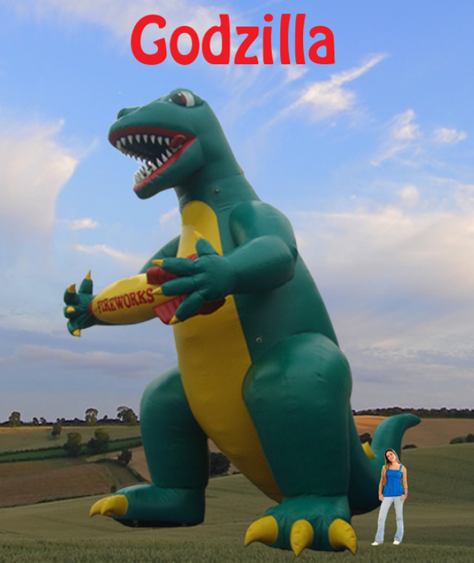 Inflatable - Godzilla 26’ – Mile High Inflatables