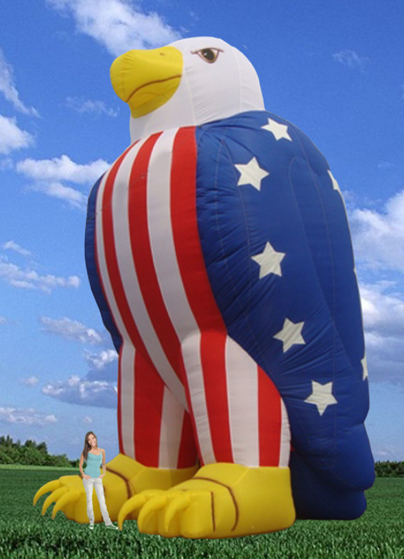 Inflatable - Eagle Closed Wing 26’ – Mile High Inflatables