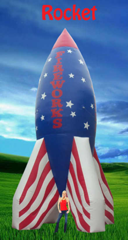 Inflatable - Rocket 26’ – Mile High Inflatables