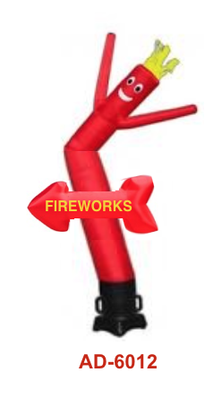 Air Dancer - Red Arrow Dancer Guy 15' – Mile High Inflatables